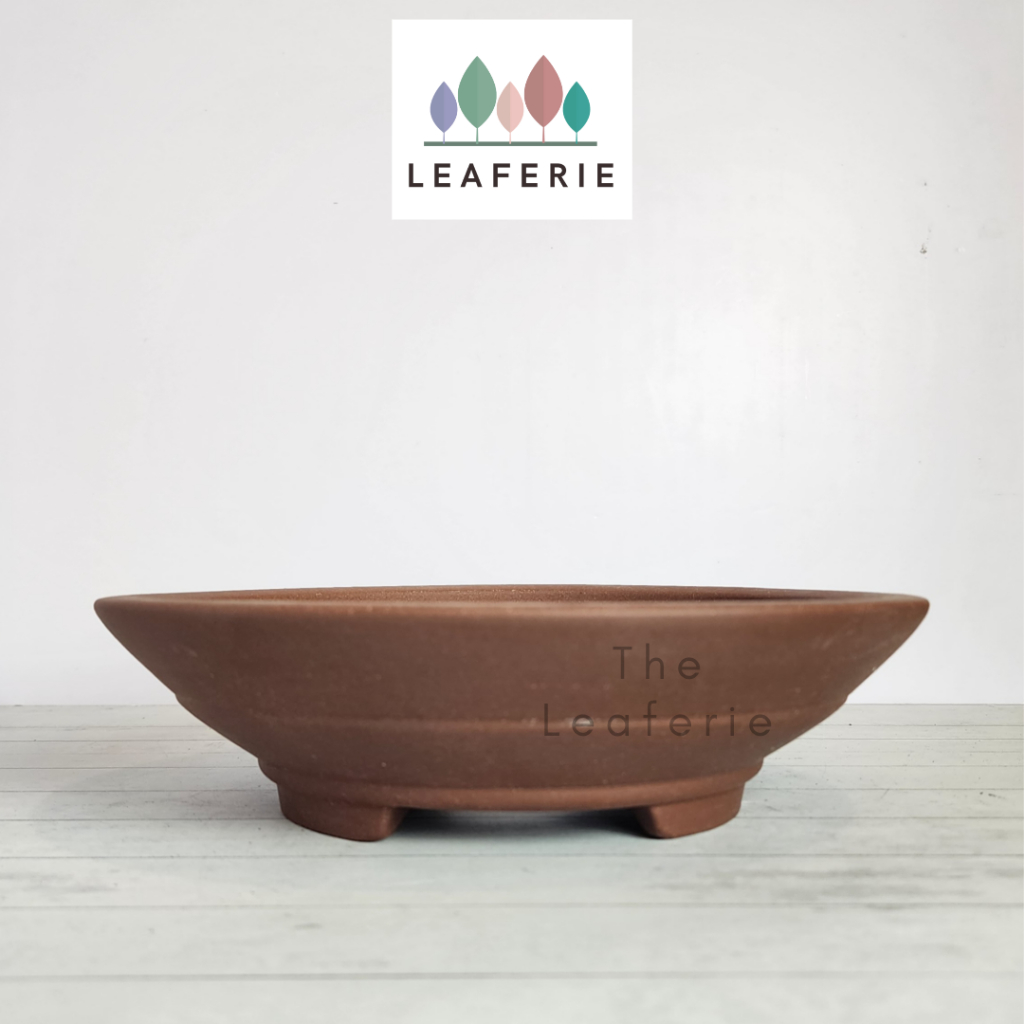 The Leaferie Bonsai Pot (Series 5) 3 sizes Tray . Plant pot Zisha ...