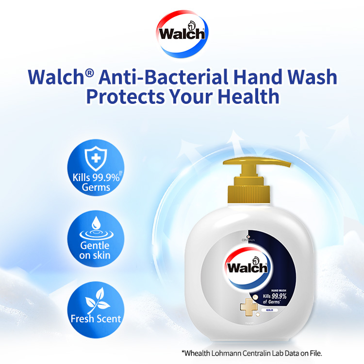 Walch® Anti-bacterial Hand Wash 400ml x 6 Bottles | Shopee Singapore