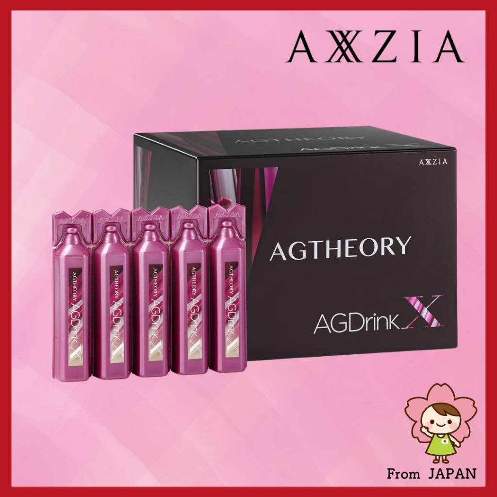 AXXZIA AG Theory AG Drink X （25ml×30 Bottles )Collagen Drink, Beauty ...