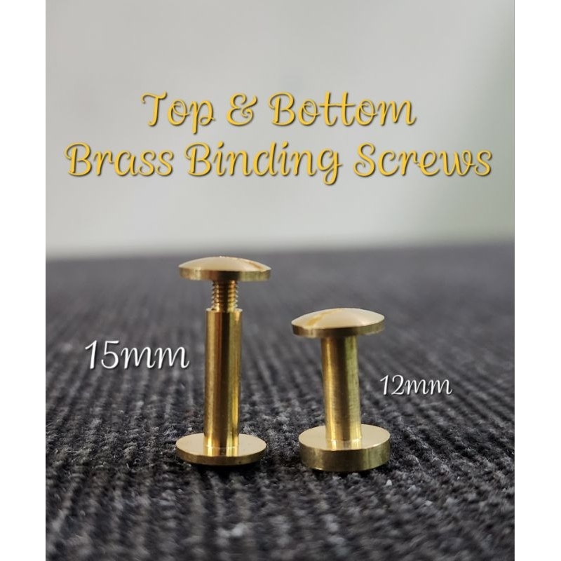 SG Stock-Book Binding Brass Screws | Book Screws | Menu Binding Brass ...