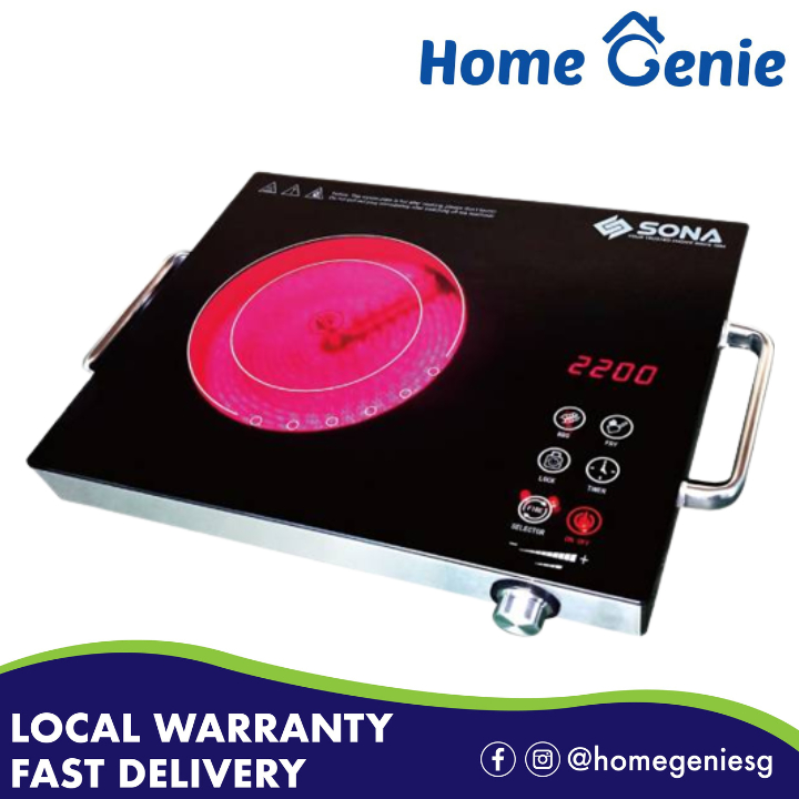 Sona SIC3302 Multi-Function Infrared Cooker Ceramic Plate (Free ...