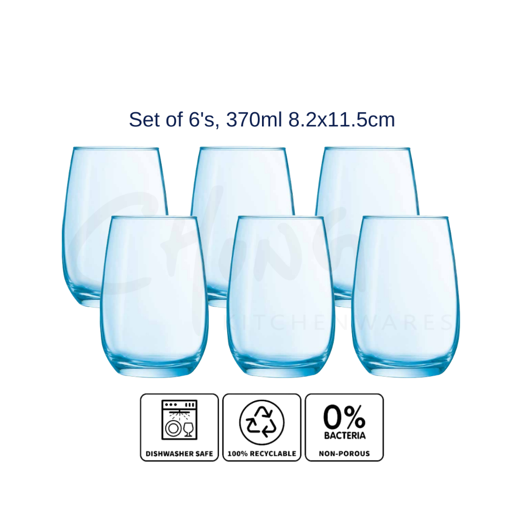 Luminarc Maine Highball Old Fashioned Glass, Set of 6's [ Cocktail Rock ...