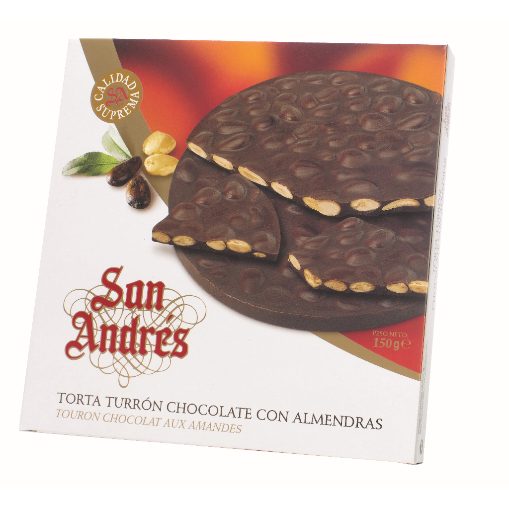 Torta Chocolate Almond Turron Cake 150g | Shopee Singapore