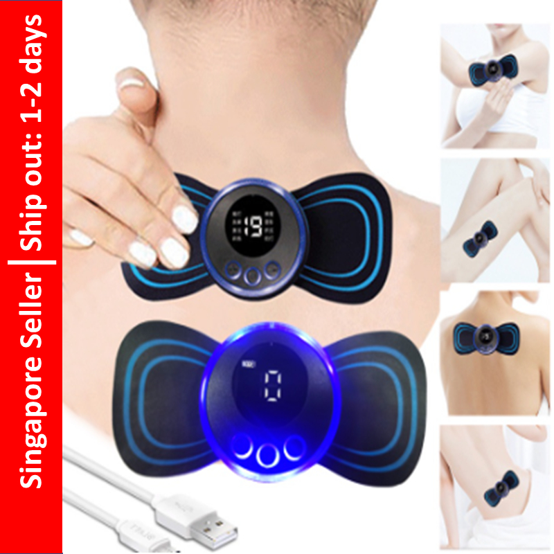 Electric Neck Massager EMS Cervical Vertebra Massage Patch for Muscle ...