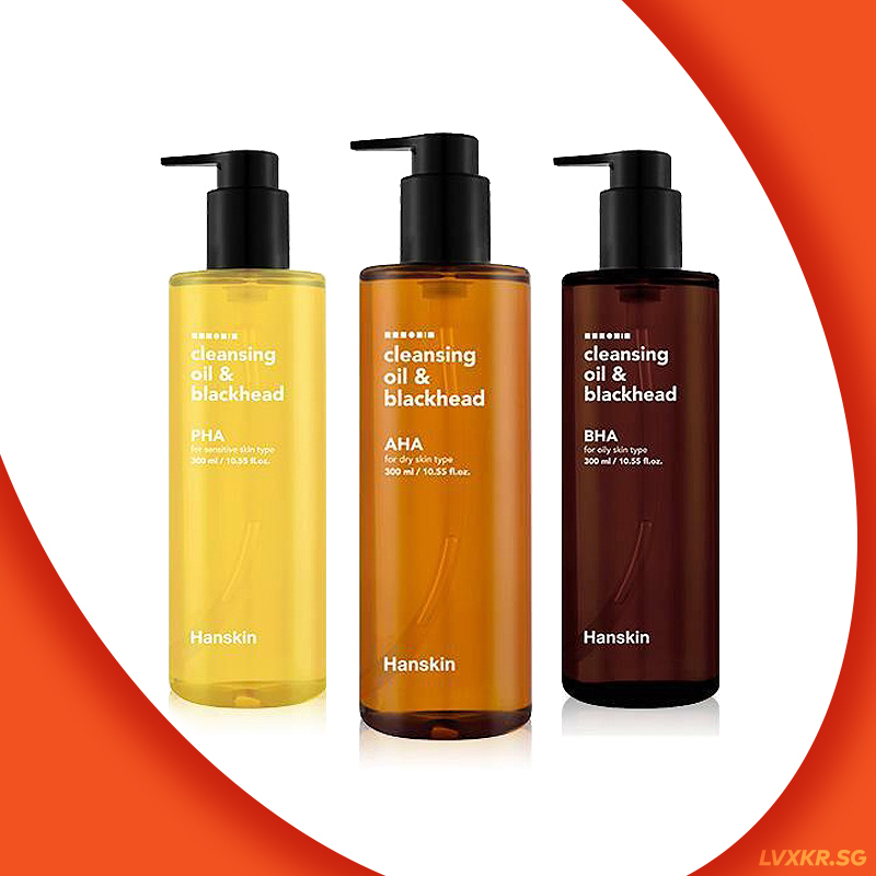 Hanskin Cleansing Oil & Blackhead 300ml | Shopee Singapore