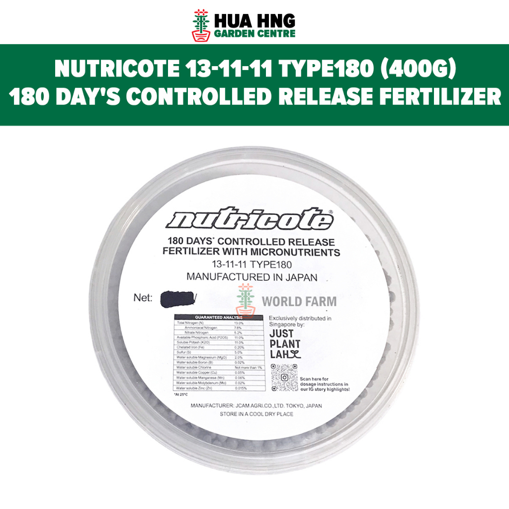 Nutricote 13-11-11 TYPE180 (White) 180 Day's Controlled Release ...