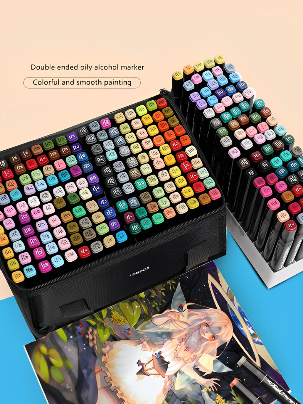 [SG STOCK] Original Touch Mark Dual Head Marker Pen Set Art Drawing ...