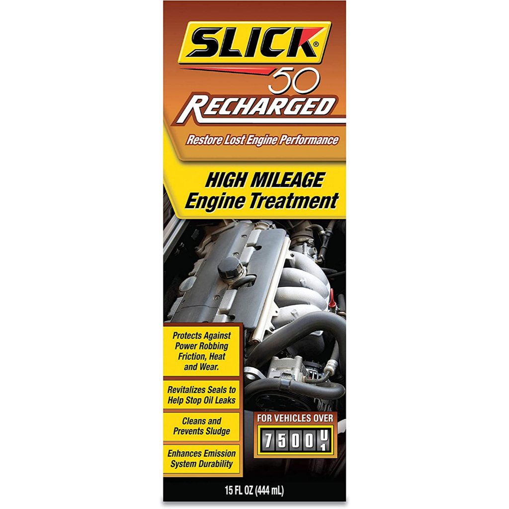 Slick 50 Recharged High Mileage Engine Treatment - 15oz | Shopee Singapore