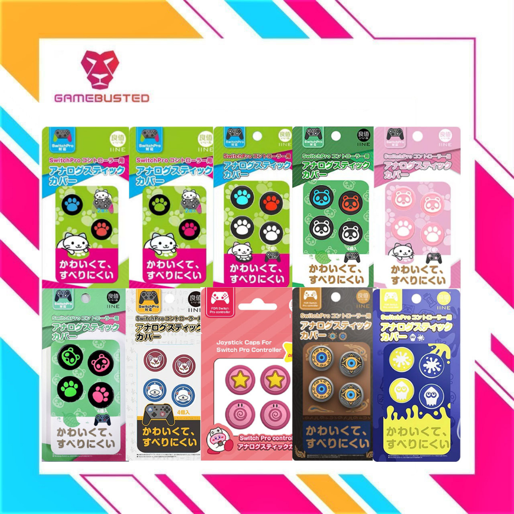 IINE Joy Stick Caps for Nintendo Switch Pro Controller | Shopee Singapore