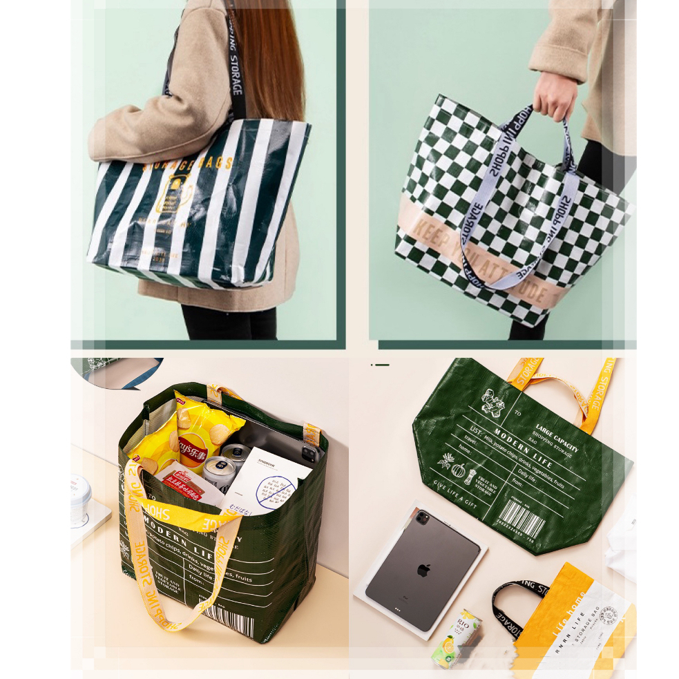 【Local Ready Stock】Eco Shopping Bag |High Quality Nylon Waterproof ...