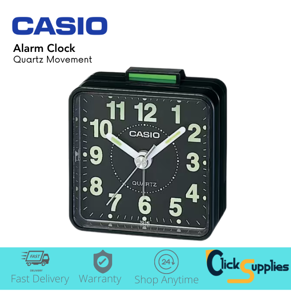 Casio Table Alarm Clock Analogue Buzzer Quartz Movement Reliable and ...