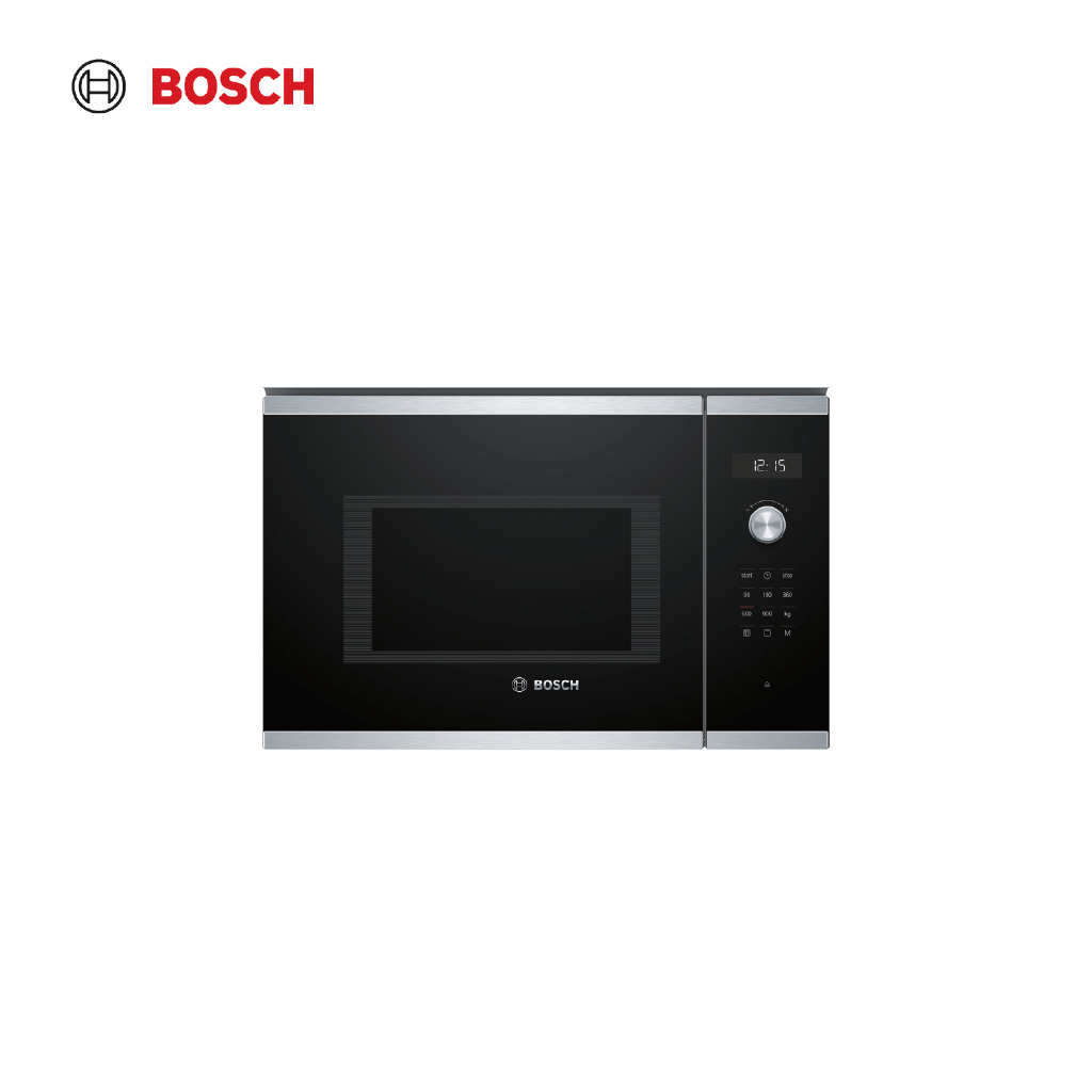 Bosch BEL554MS0K 38 Cm Built In Stainless Steel Microwave Oven With ...