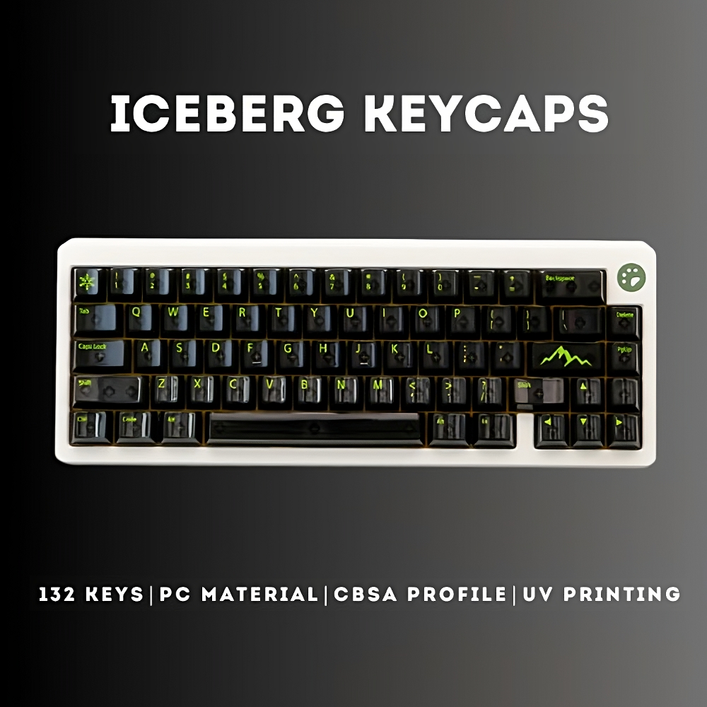 [ TECHINEER ] Iceberg CBSA Profile 132 Clear / Black Translucent ...