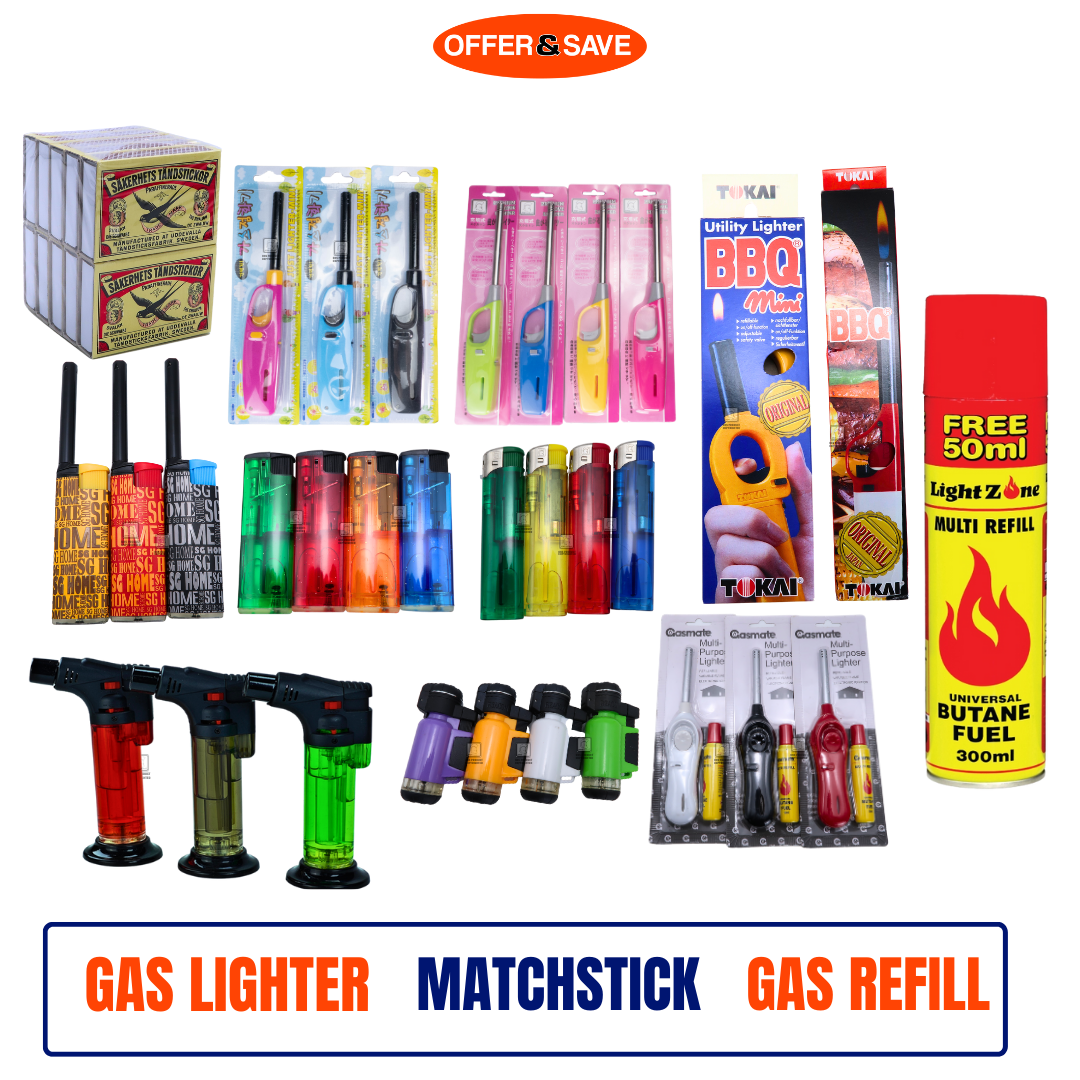 Assorted Color Kitchen Stove Lighter/ Matchstick / Multipurpose Lighter ...