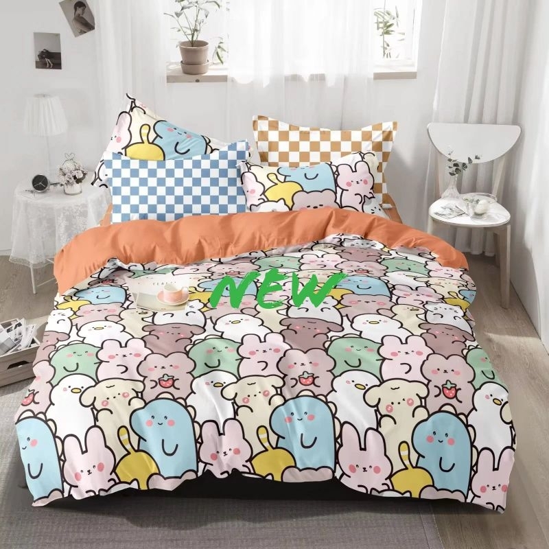 🍀NEW🍀 Cartoon Designs Bedsheet Set 800TC | Shopee Singapore