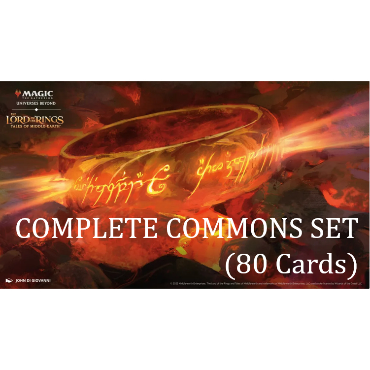 LTR COMPLETE COMMONS SET Magic: the Gathering MTG - 101 Common Cards ...