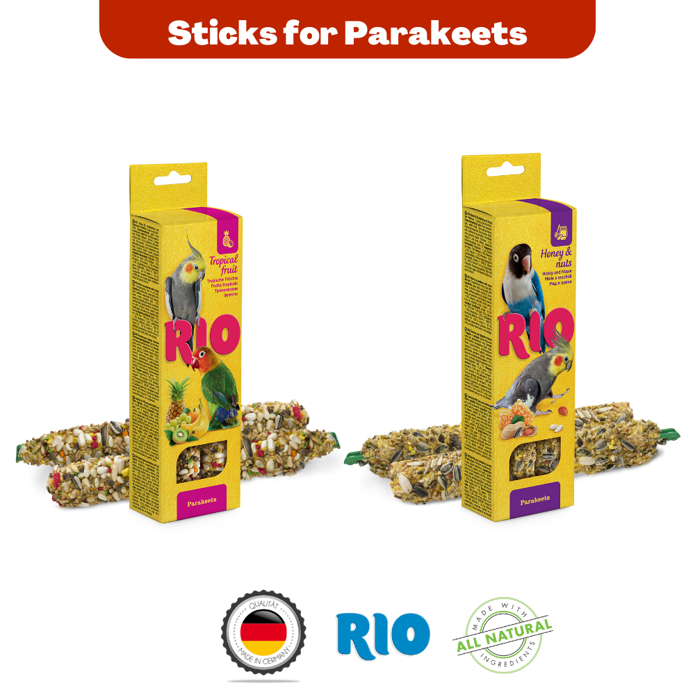 RIO Sticks for parakeets, 2x75 g | Shopee Singapore