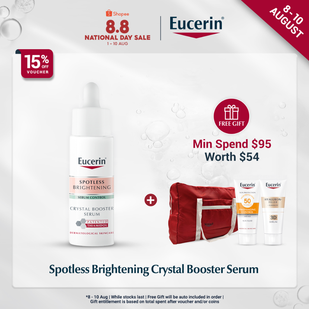 Eucerin Spotless Brightening Crystal Booster Serum 30ml | Shopee Singapore