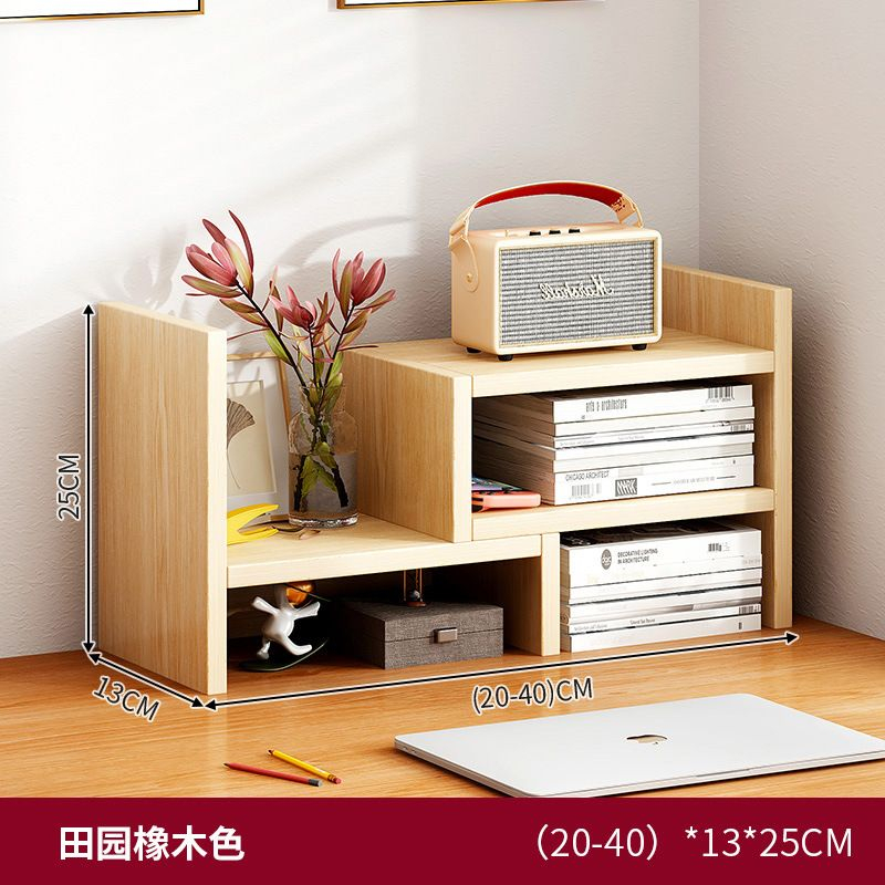 Bookshelf Simple Desk Student Office Desk Desktop Shelves | Shopee ...