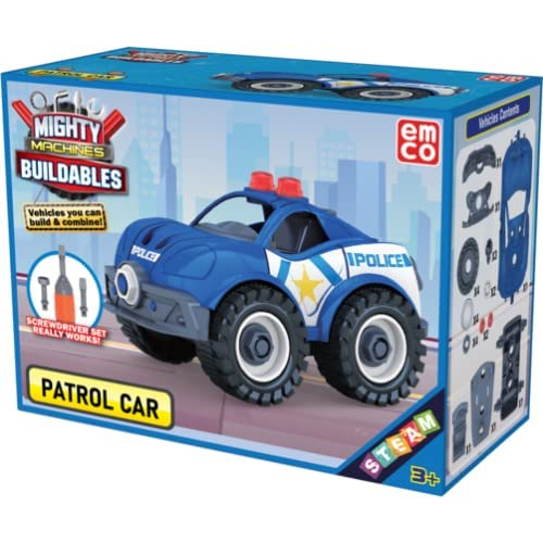 Emco Mighty Machines Buildables Vehicles Assortment with Toy ...