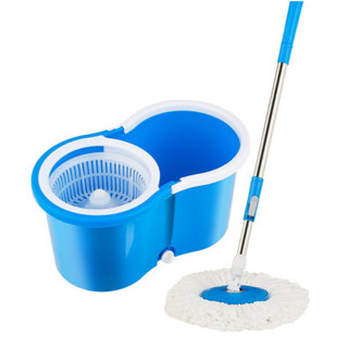 Spin Mop Stick Pole Handle Replacement With 2 Mop Heads Spinning Mop ...