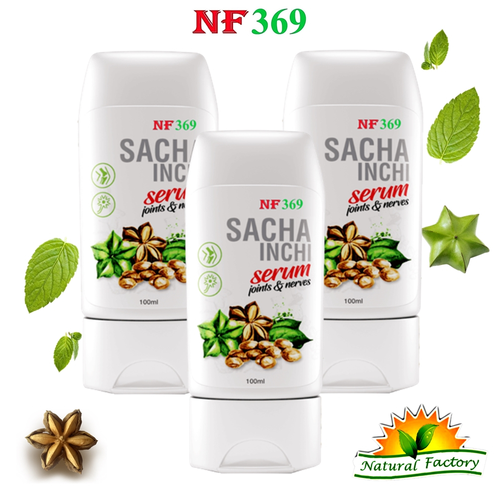 NF369 Sacha Inchi Oil Serum Cream Balm for Joint Knee Muscle Pain ...