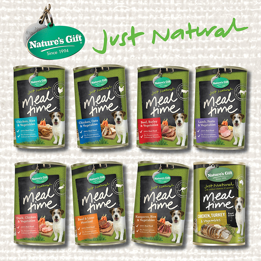 SG Stock Nature Gift Meal Time Dog Canned Food 700g x 12cans | Shopee ...