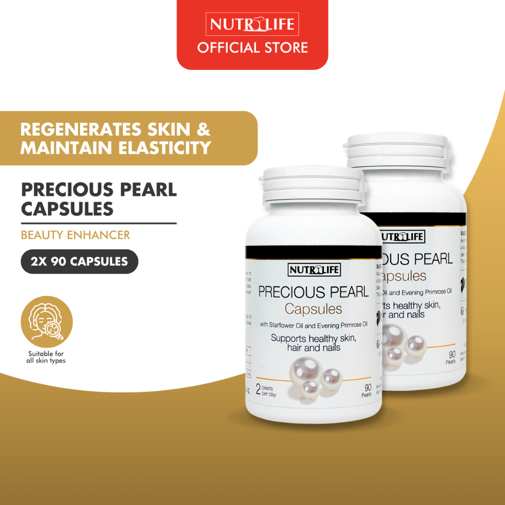 Nutrilife Precious Pearl Capsules - Skin Moist (Bundle of 2) | Shopee ...