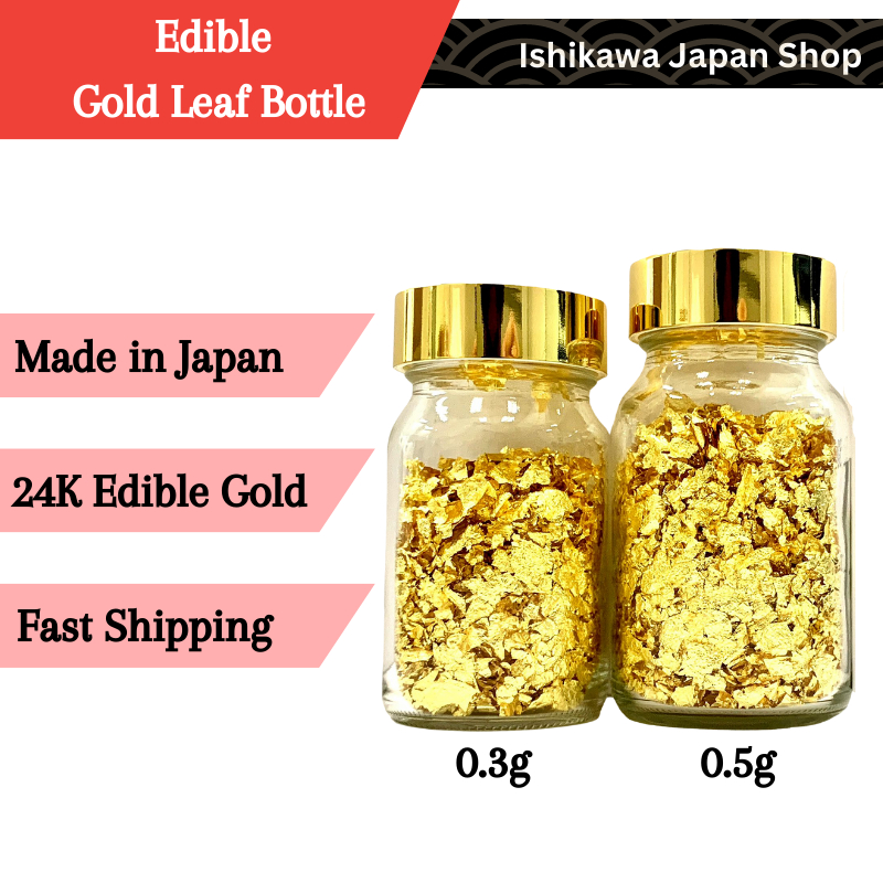 Edible Gold Leaf Powder 0.3g/0.5g | Food | Pastries | Gifts | Japan ...