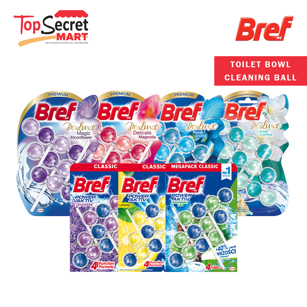 Bref Power / Color Activ | Deluxe Toliet Blocks(3x50g) | Toilet Gel ...