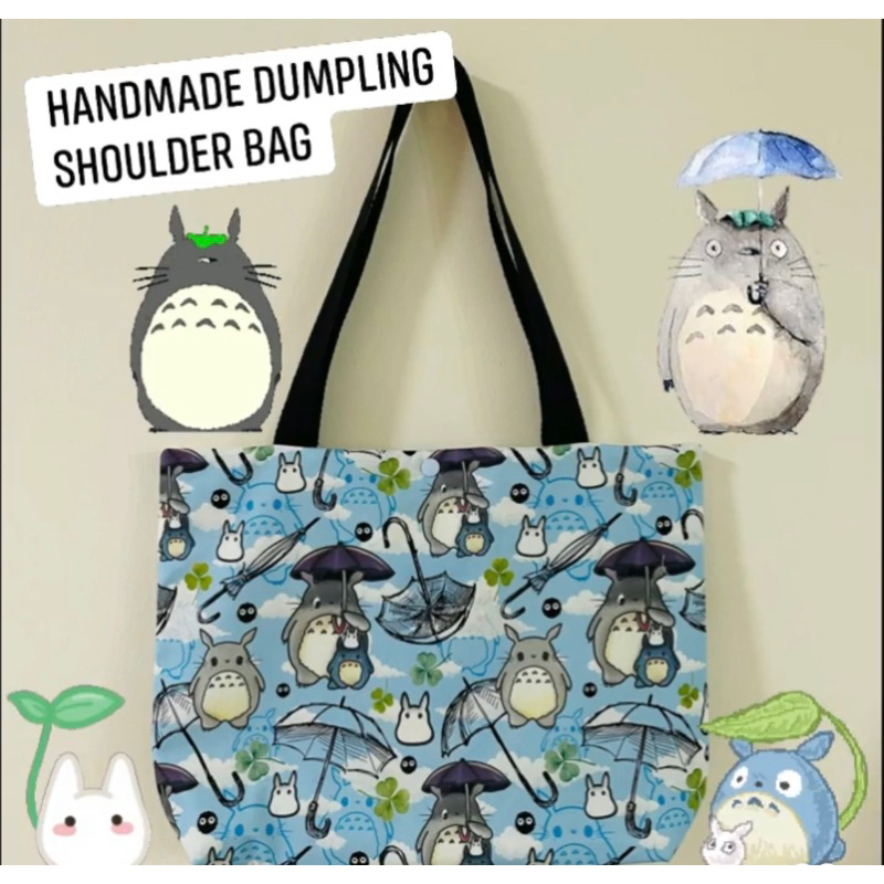 Shoulder Dumpling Fabric Bag (Comes with spacious main compartment ...