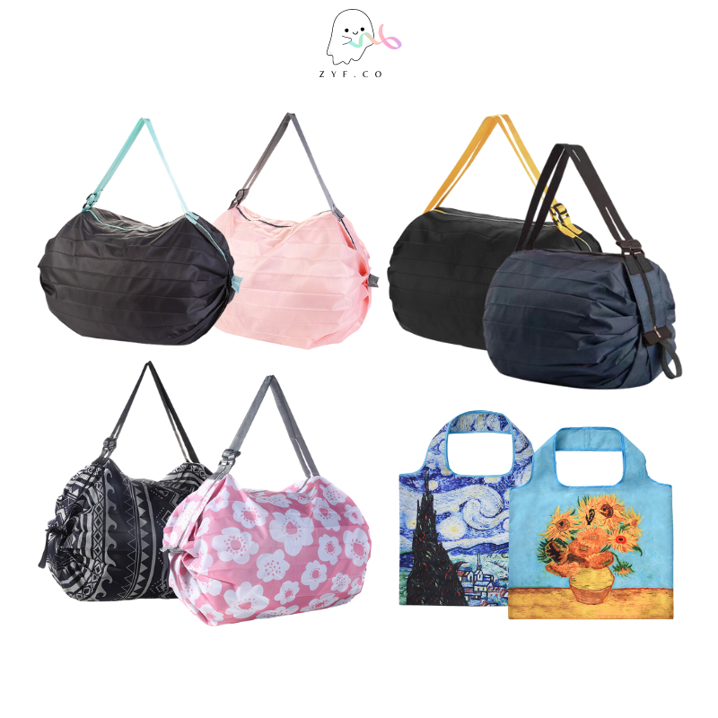 💜[SG] - Fast Shipping | Foldable Recycle Bag / Shopping Bags / Travel ...