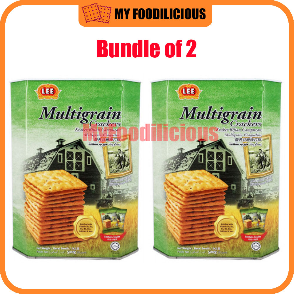 Lee Multigrain Crackers Biscuits 520g | Shopee Singapore