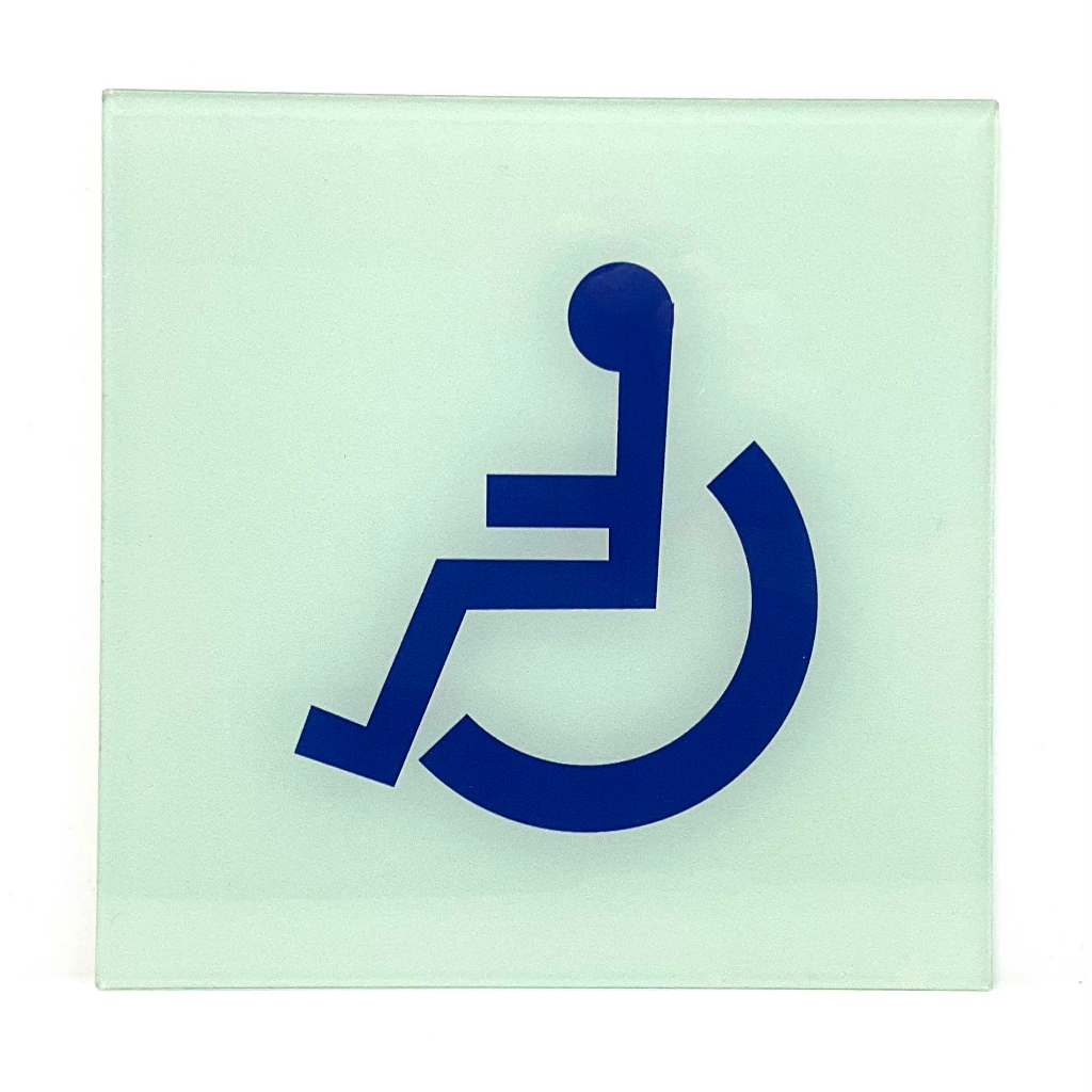 HANDICAP TOILET SIGNAGE ( 150mm x 150mm ) | Shopee Singapore