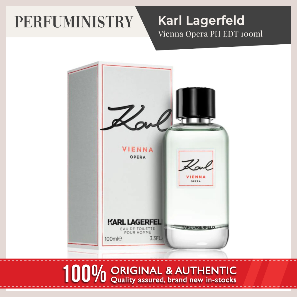 🇸🇬 [perfuministry] KARL LAGERFELD VIENNA OPERA EDT FOR MEN (TESTER ...