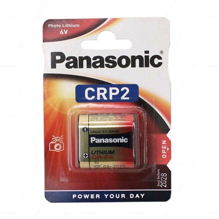 Panasonic CR-P2 (6V) Lithium Battery | Shopee Singapore