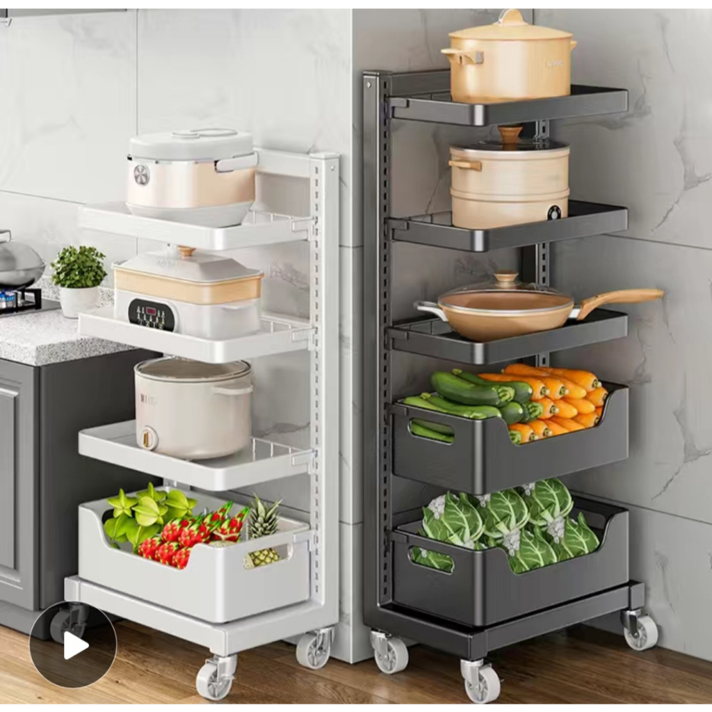 🇸🇬 Kitchen pot, multi-layer storage, household vegetable pot, multi ...