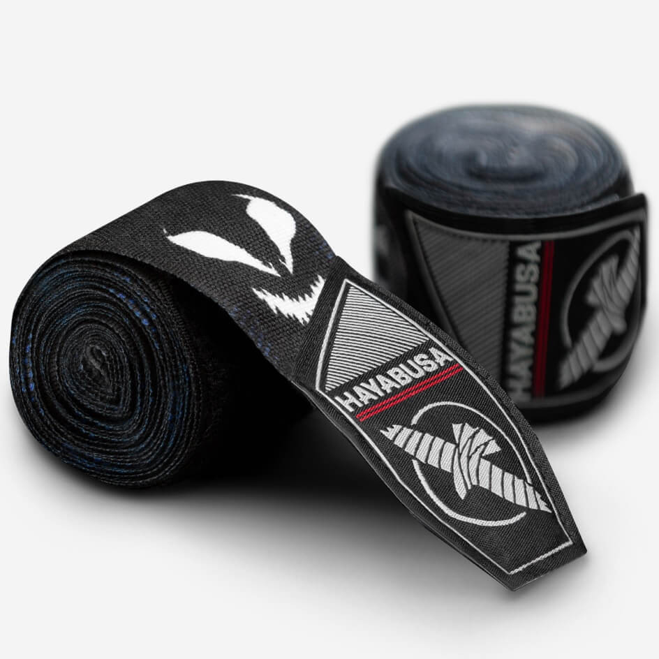 HAYABUSA X MARVEL 'Venom' Hand Wraps - 180" / 4.5m | Shopee Singapore