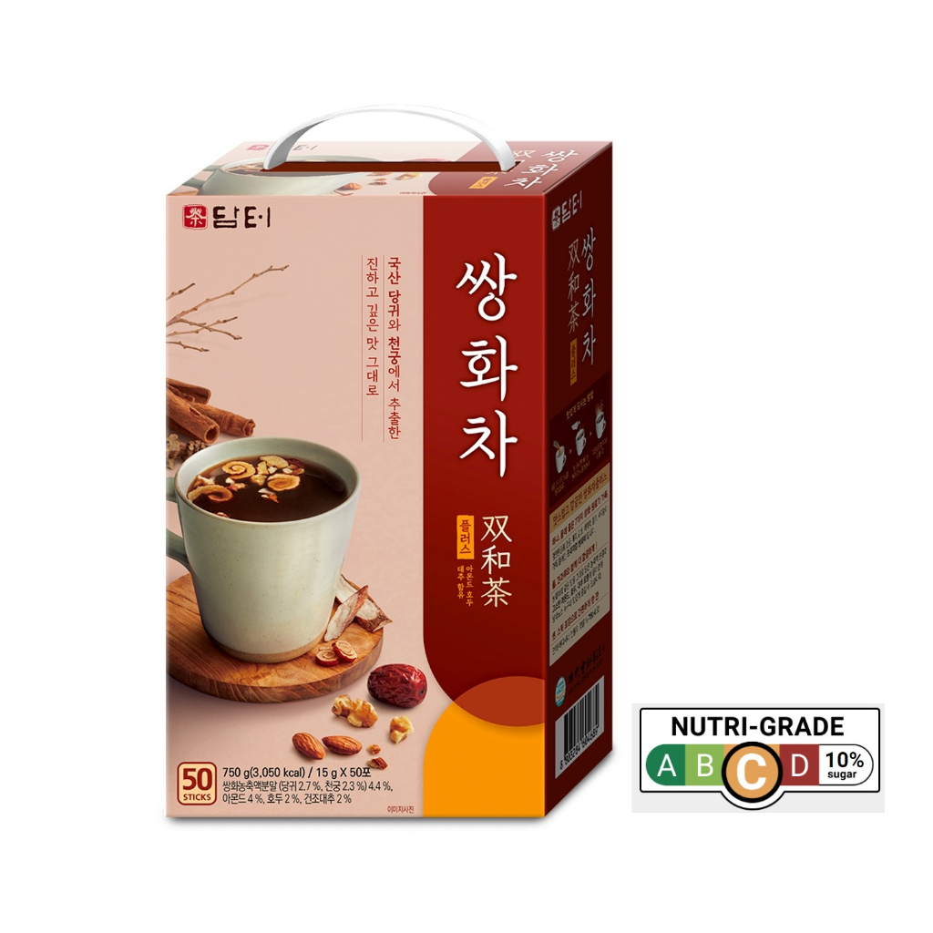 Damtuh Korean Ssanghwa Tea Plus 15g / 50t [Shipping From Korea] | Shopee Singapore