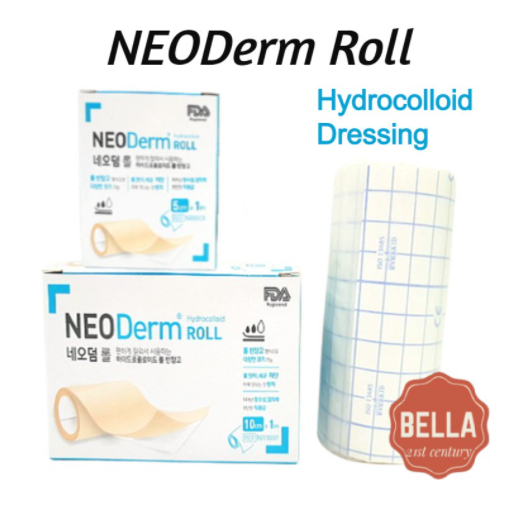 NeoDerm Roll Hydrocolloid Dressing Wound Band Acne Pimple Treatment ...