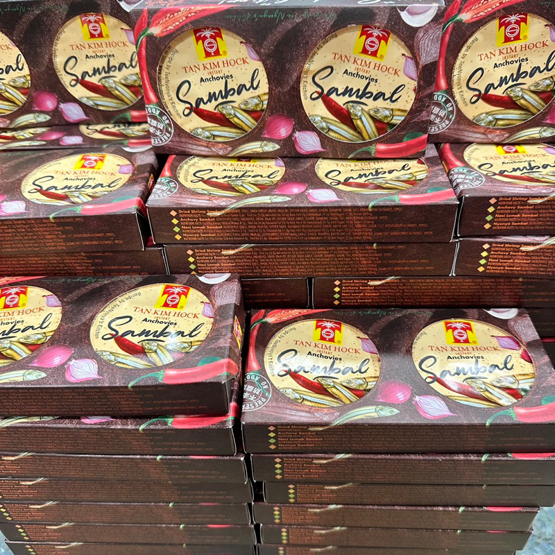 Melaka TAN KIM HOCK SAMBAL/NASI LEMAK/DRIED SHRIMP/ANCHOVIES | Shopee Singapore