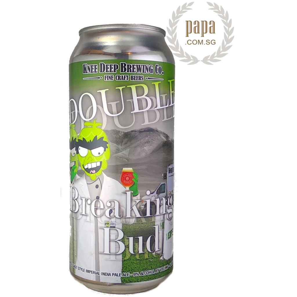 Knee Deep Brewing Co - Double Breaking Bud - Imperial DIPA - 9% abv (01 x 473ml Can) | Shopee ...