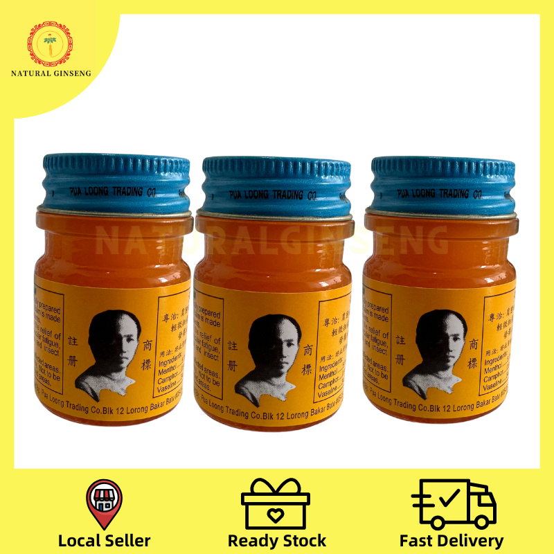 【Bundle of 3】青龙膏 Dragon balm 20g Tieh Ta Feng Shih Exp：04/2028 ...