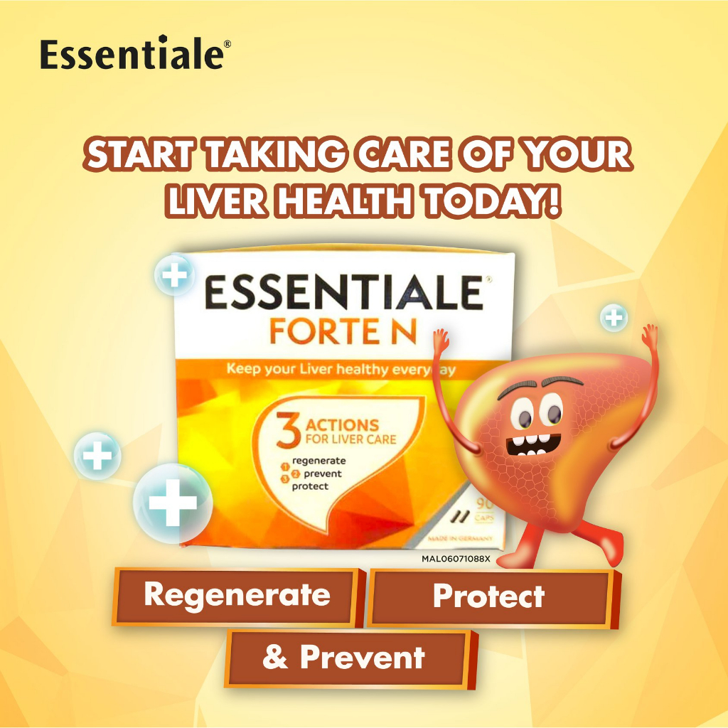 Essentiale Forte N 90 Capsule, Liver Health Repair, Regenerate and ...