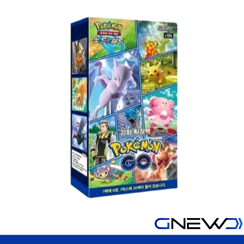 Pokemon Card Pokemon Go Box Korean Ver. | Shopee Singapore