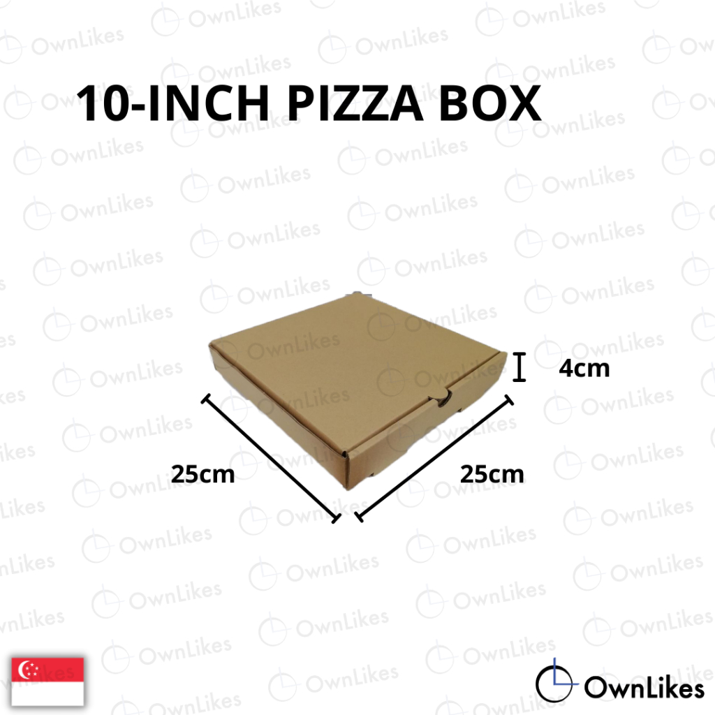 🔥[SG READY STOCK] | Pizza Box | 10” Pizza Box | 12” Pizza Box | Shopee ...