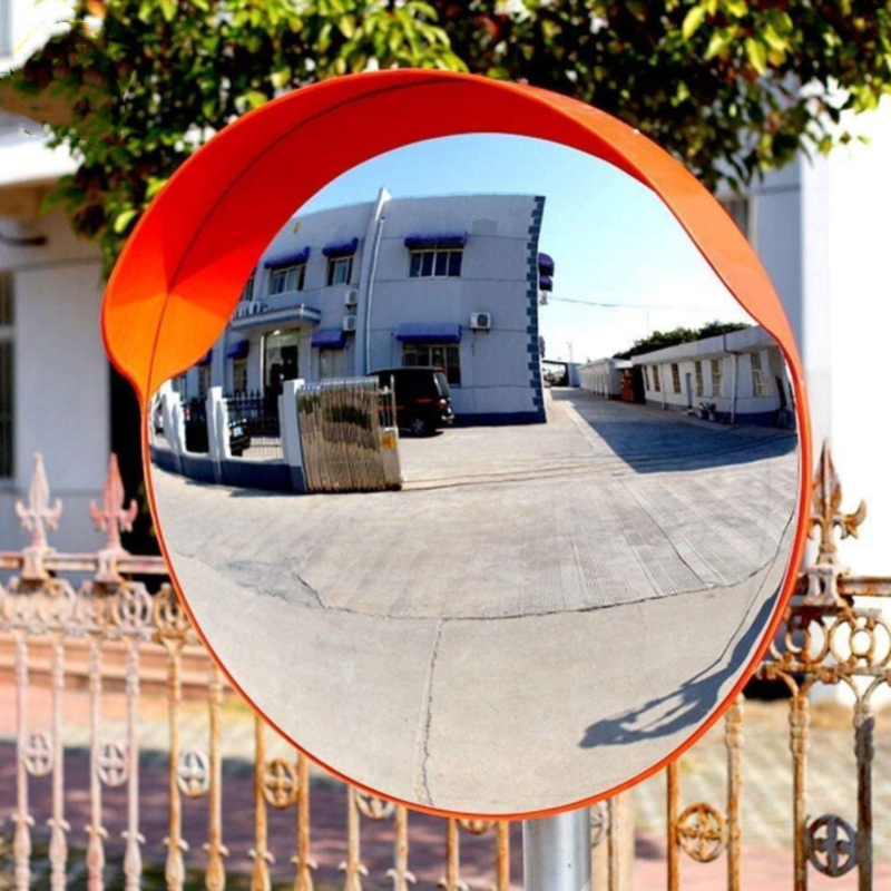 45cm Convex Traffic Mirror Wide Angle Garage Warehouse Blind Spot ...