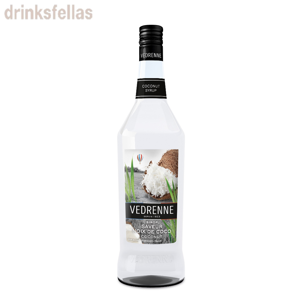 Vedrenne Coconut Syrup 1000ml | Shopee Singapore