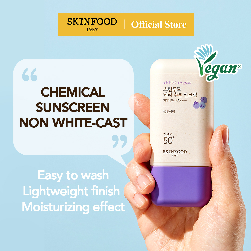 [SKINFOOD Official] Berry Moisturizing Chemical Sunscreen 50ml SPF 50 ...