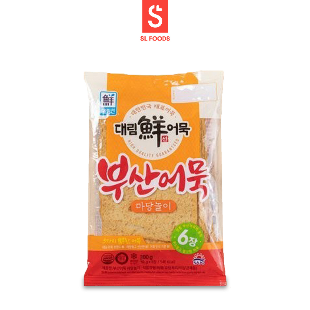 [SAJO] Busan Sliced Fish Cake (Madangnori) 300g - Korean | Shopee Singapore